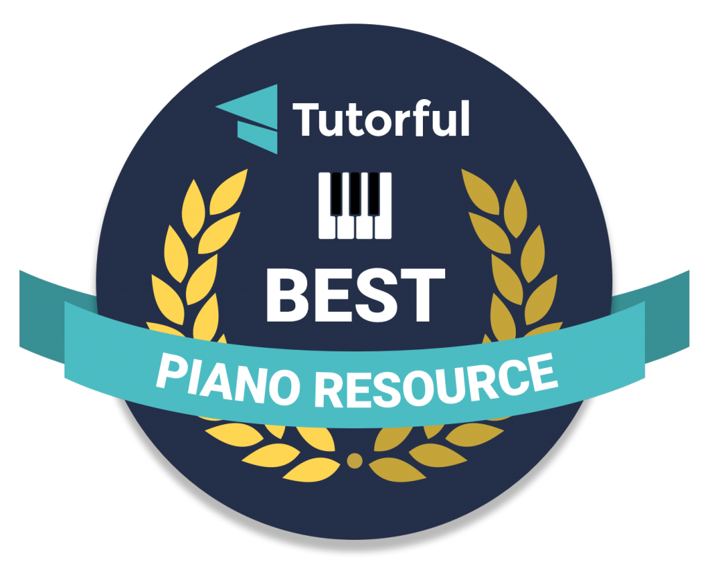 Playground Sessions Rated Best Piano Resource by Tutorful